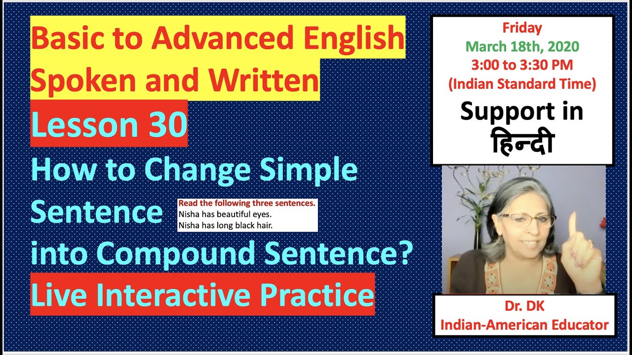 L 30 Basic To Advanced Spoken English How To Change Write Simple l-30-basic-to-advanced-spoken-english-how-to-change-write-simple