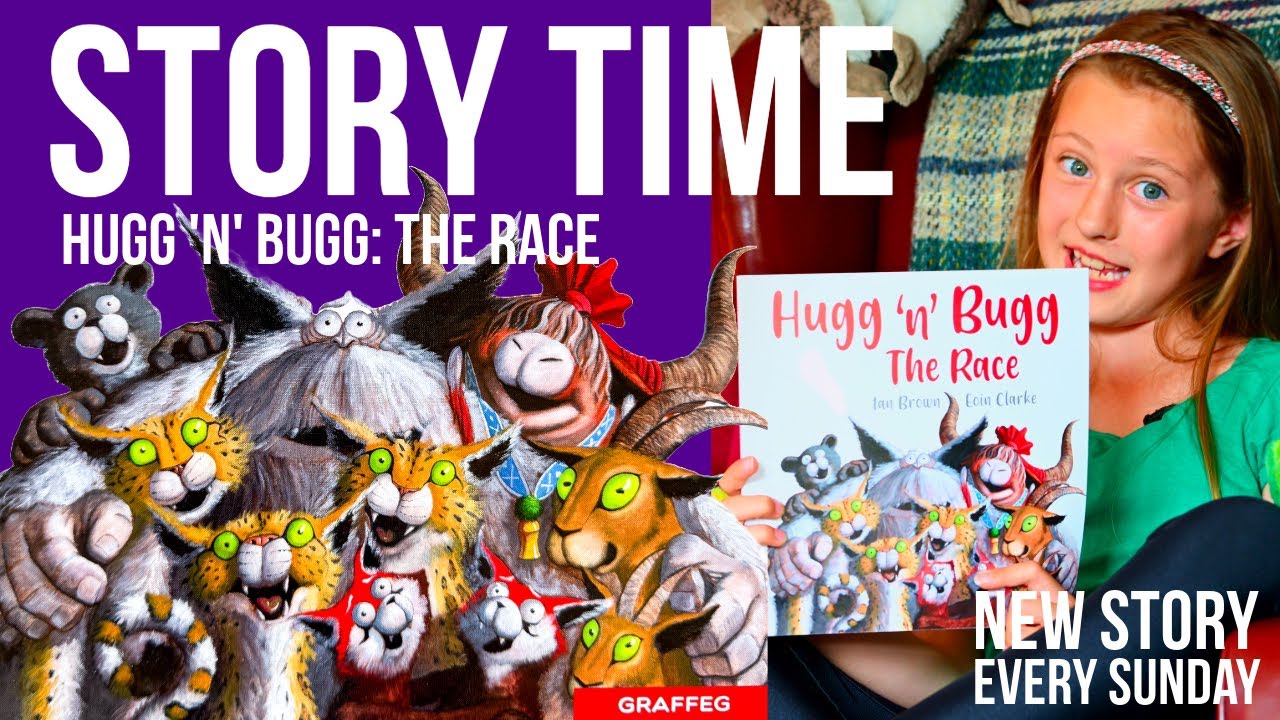 Hugg 'n' Bugg: The Race | Read Aloud with Jamie – Eagle Eyed Girl - YouTube
