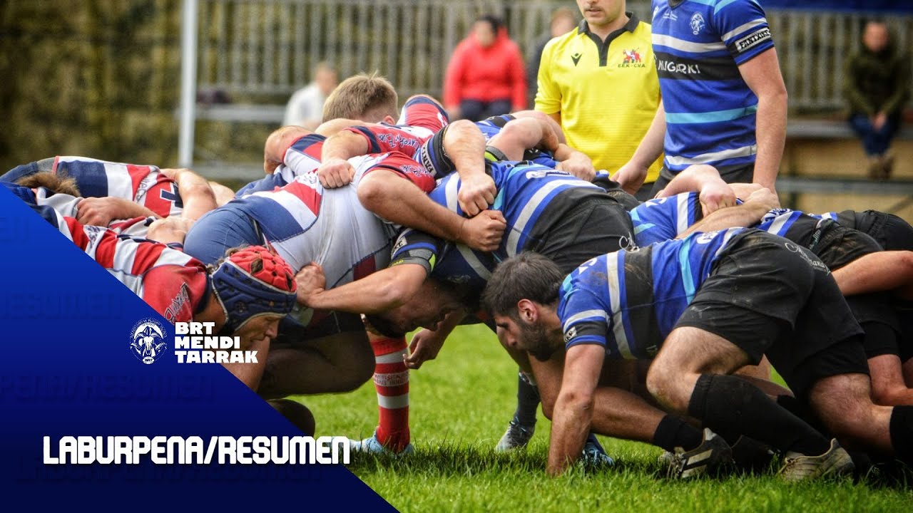 LABURPENA/RESUMEN BRT VS UNI BILBAO RUGBY "B" - 1. Euskal liga : 2024 ...