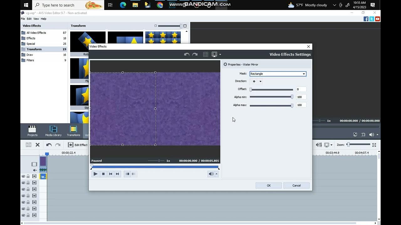 How to Make Vegas Pro Mirror on AVS (Second and Easiest Method) - YouTube