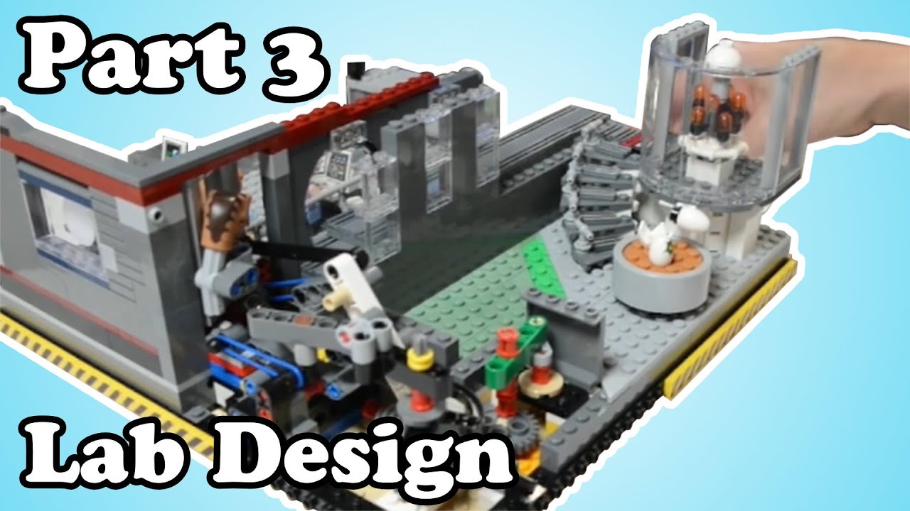 Lego MOC - Animated Jurassic Park Diorama - Part 3 - YouTube