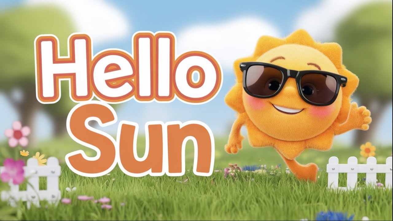🌞 Hello, Mr. Sun! 🎶 | @kidsmelodyworldyt Nursery Rhymes & Kids Songs ...