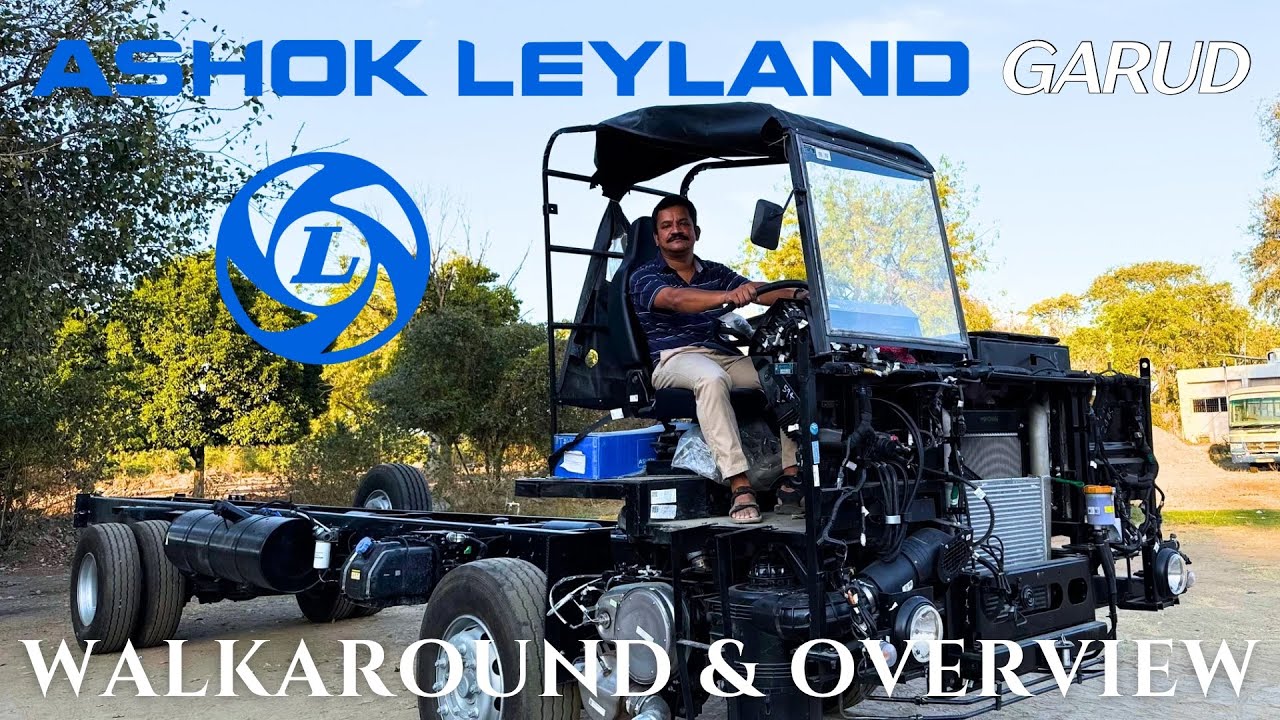 Ashok Leyland Garud 12m Bus Chassis - Overview - YouTube