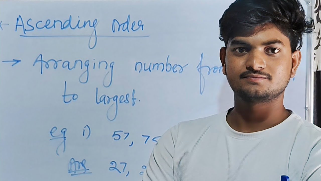 Ascending order class 3 #ascending_order by Rahul sir - YouTube