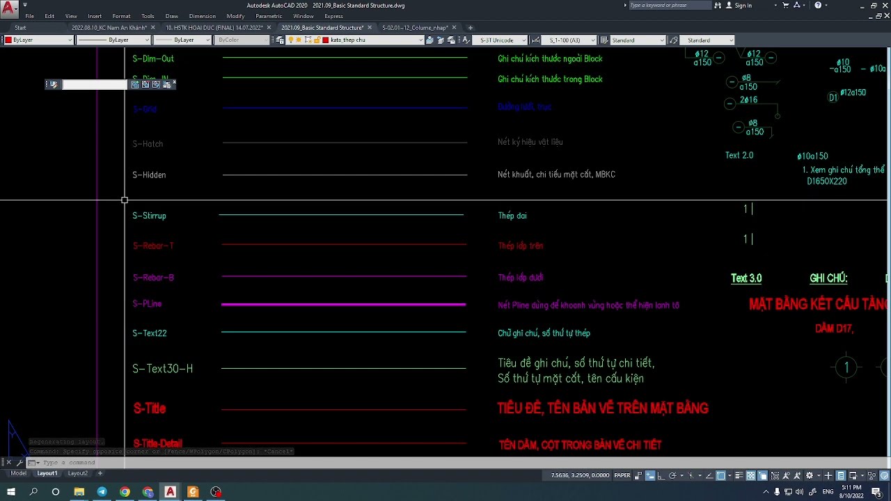 Introdution to ISO Autocad Structural (Part 1) by Mr. Luan - YouTube