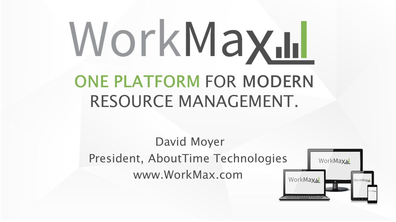 WorkMax for Modern Resource Management - YouTube