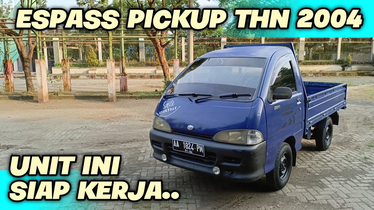Daihatsu Espass Pickup Tahun 2004, Unit Ini Siap Kerja.. - YouTube
