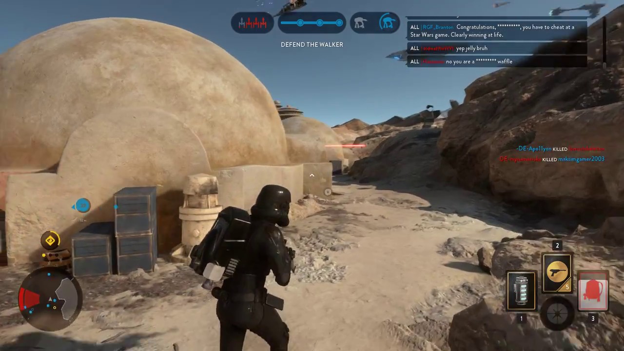 Star Wars Battlefront hacker caught LIVE - YouTube