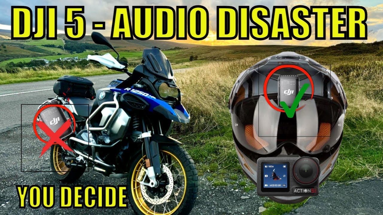 Audio nightmare dji action 5 - YouTube