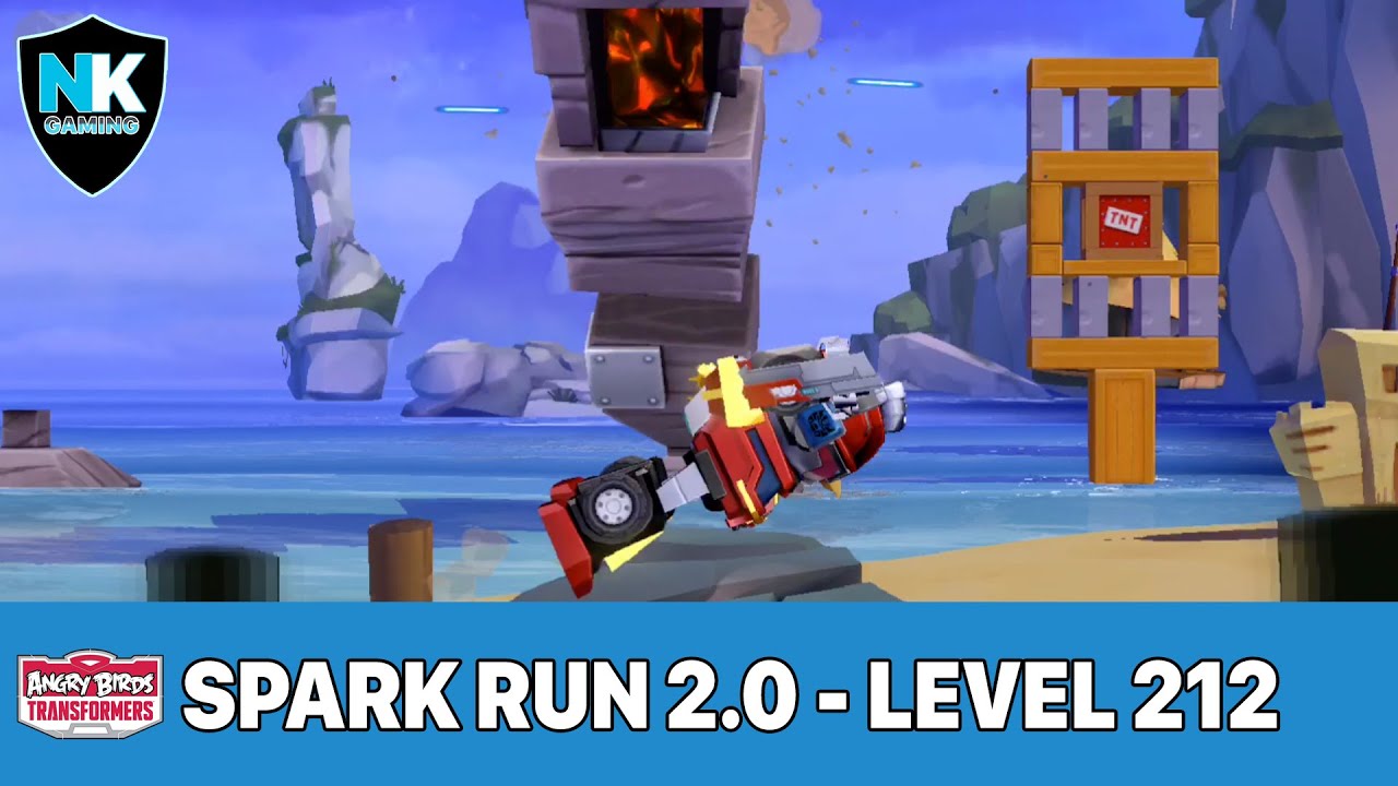 Angry Birds Transformers - Spark Run Series - Level 212 - Featuring ...