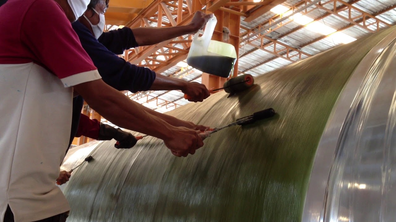 How to make FRP tank .28 - YouTube