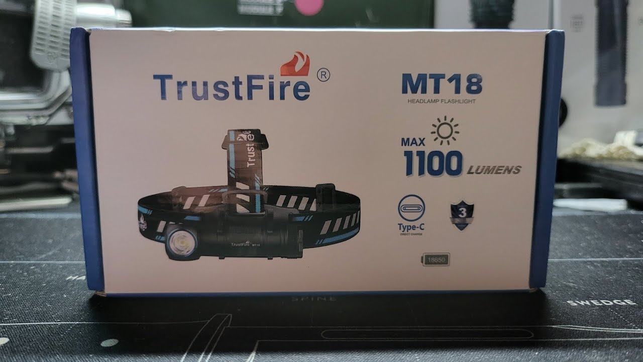 TRUSTFIRE MT18 HEADLAMP REVIEW - YouTube
