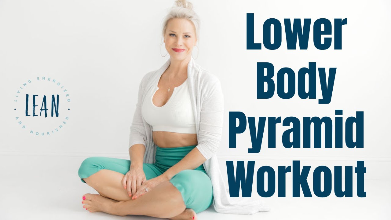 LEAN lower body pyramid workout - YouTube