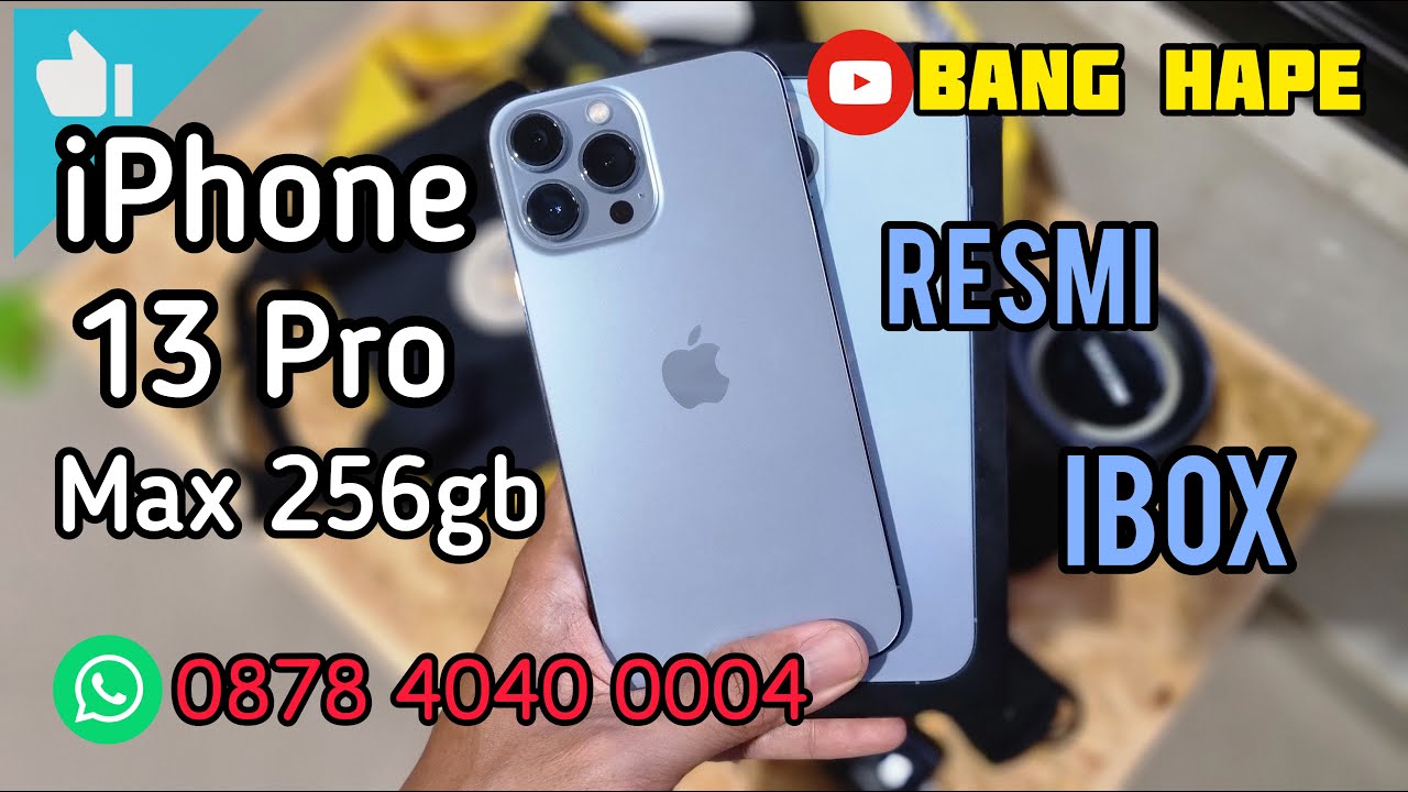 (sold) Turun Harga - Review iPhone 13 Pro Max 256gb iBox di Bang Hape ...