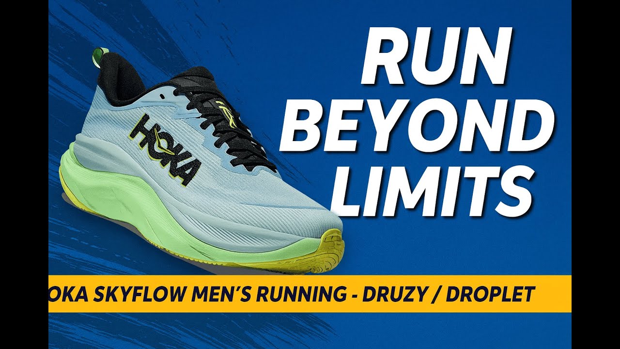 Hoka Skyflow Men’s Running – Druzy / Droplet | Run Beyond Limits - YouTube