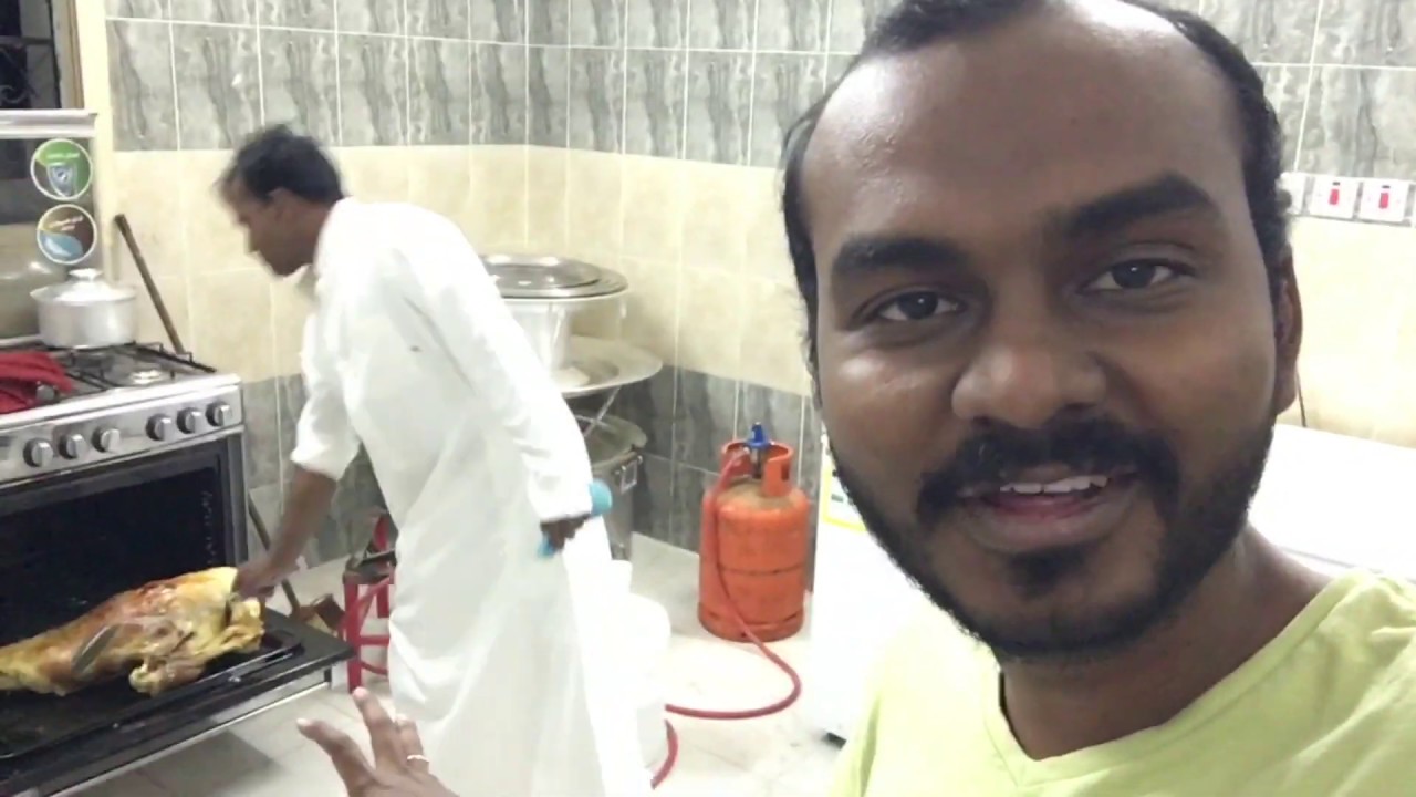 Real Arab Style Full Goat Kabsa Cooking at Saudi Arabia | சவுதி முழு ...