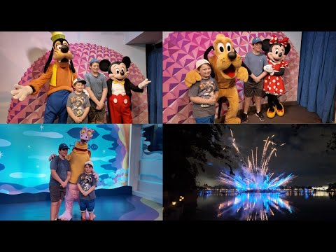 EPCOT Disney World Day 55 Moana Goofy Dopey Minnie Mickey Mouse Meet ...