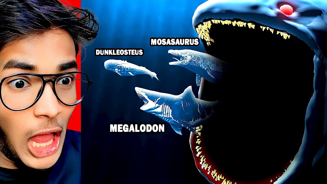 ULTIMATE Sea Monster SIZE COMPARISON! - YouTube