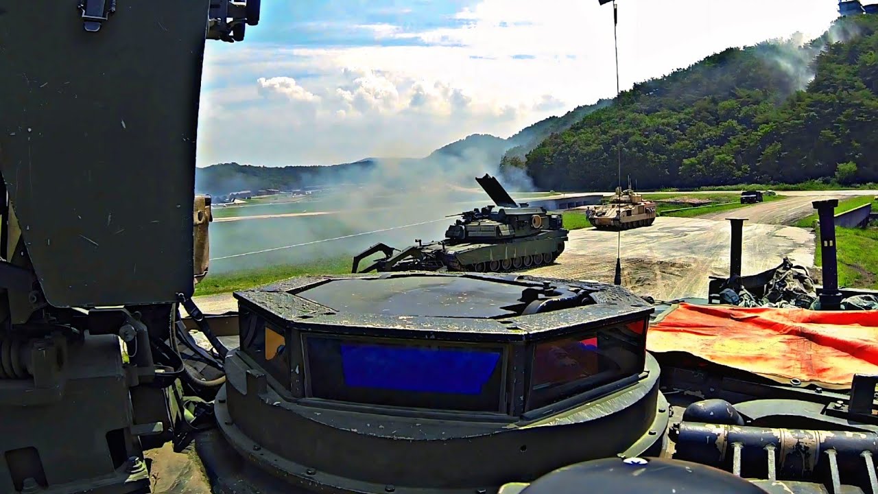 "Abrams Tank Live Fire Drill at Rodriguez Range, South Korea" - YouTube