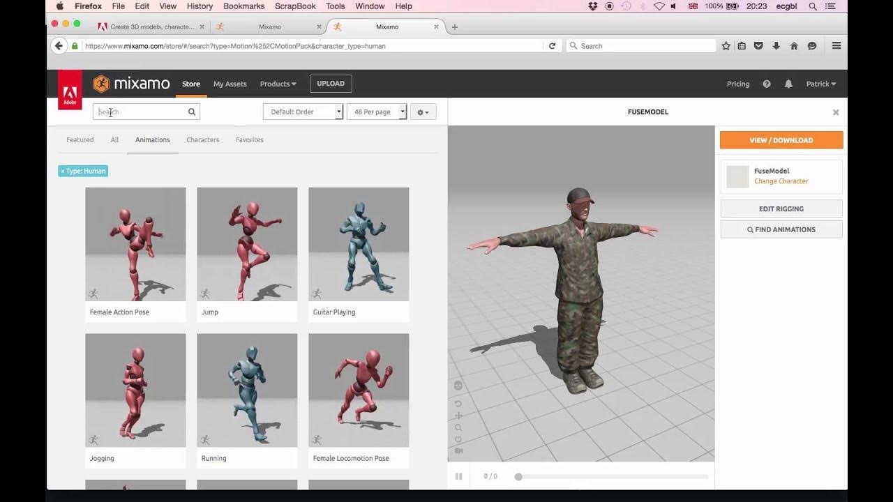 Creating and Animating 3D Characters with Fuse and Unity (Part 1) - YouTube
