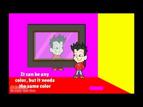 How to make your goanimate person look at it's reflection!!! - YouTube