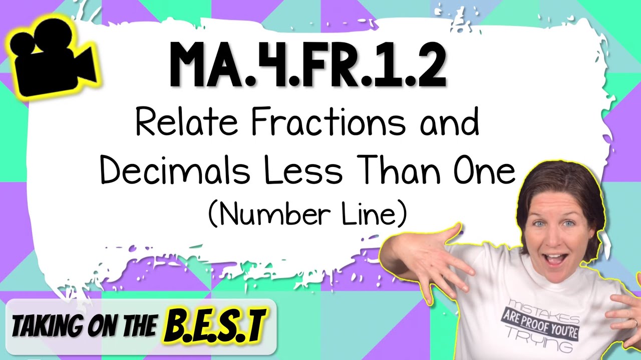 4th | Relate FRACTIONS as DECIMALS | Taking on the B.E.S.T - YouTube