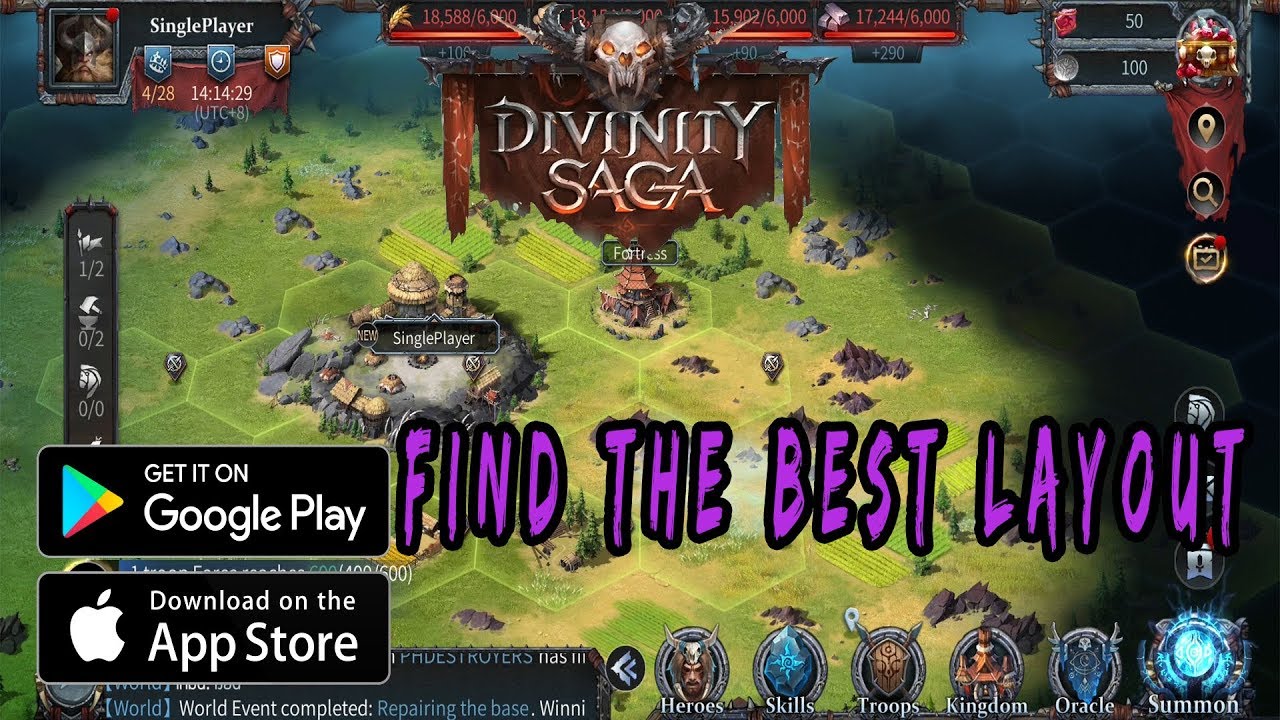 Divinity Saga | GAMEPLAY | Android/ iOS (ENGLISH) - YouTube