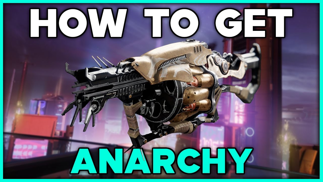 DESTINY 2 LIGHTFALL How To Get ANARCHY Exotic Grenade Launcher - YouTube