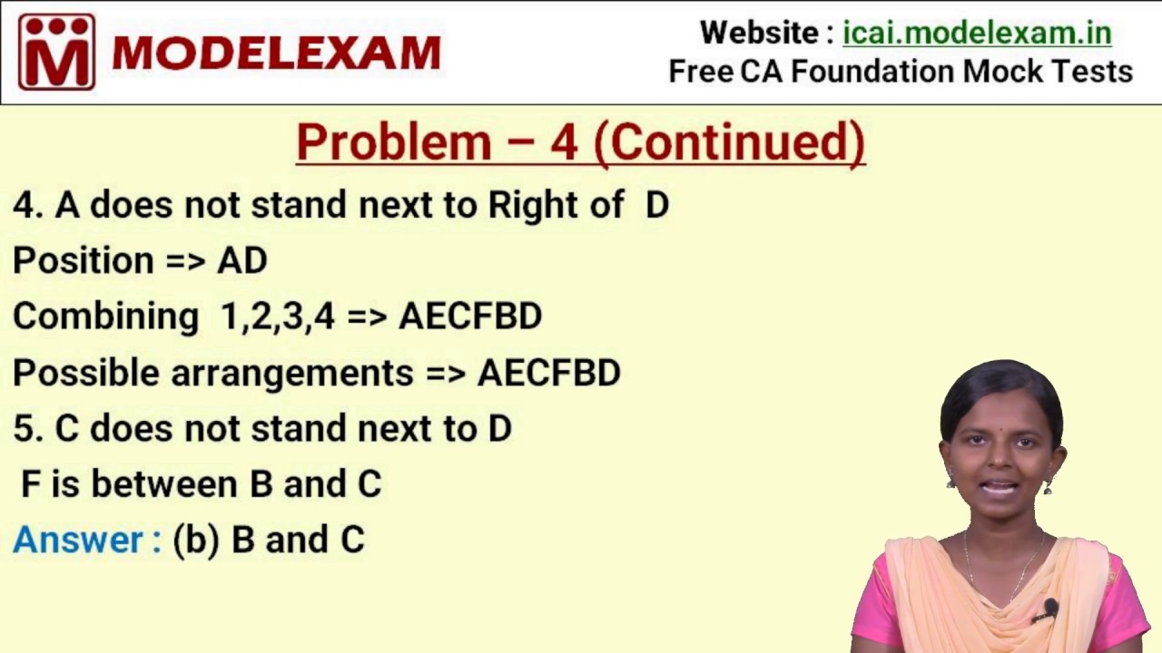 Seating Arrangements Problems - Part 2 - Logical Reasoning | Business ...