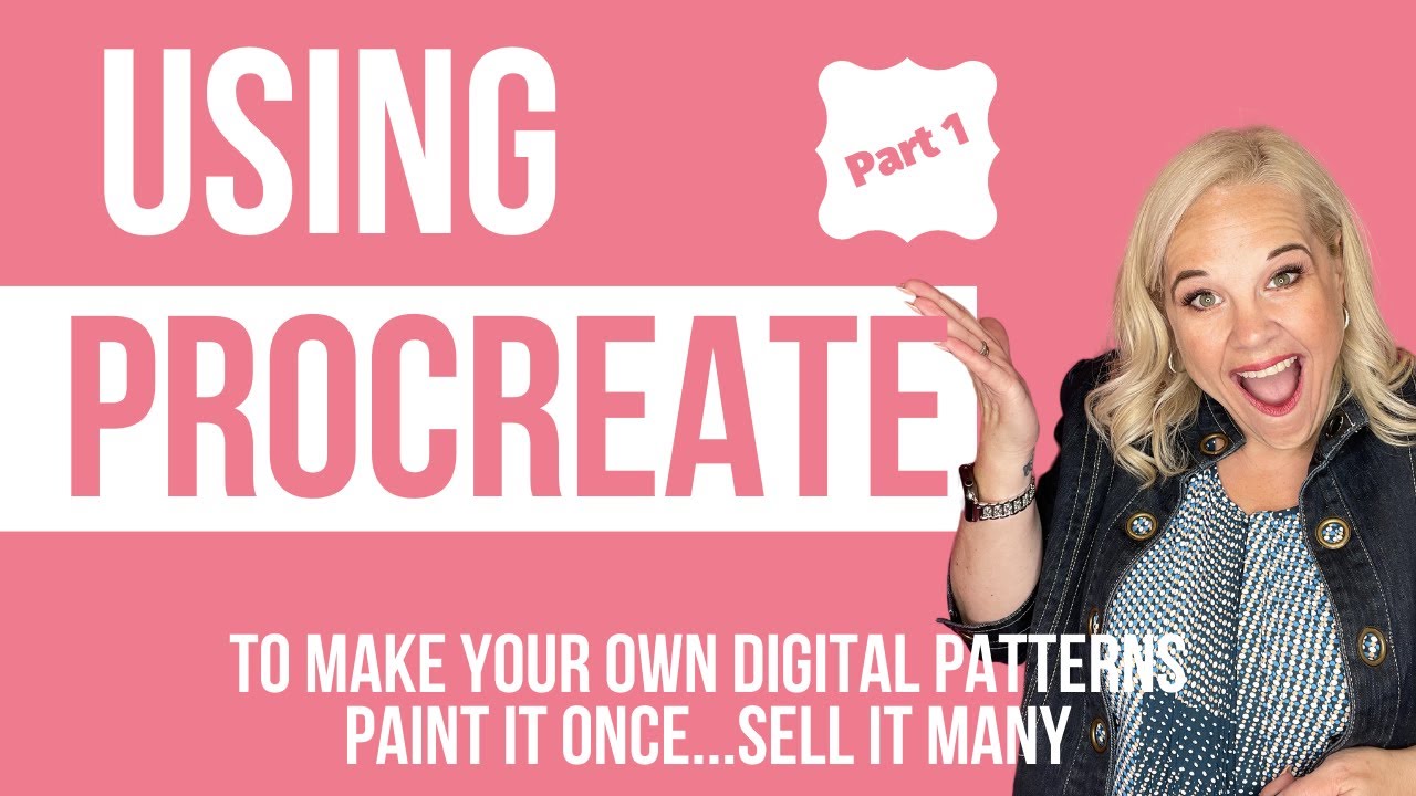 Introduction To Procreate & Creating Your Own Digital Patterns, SVG ...