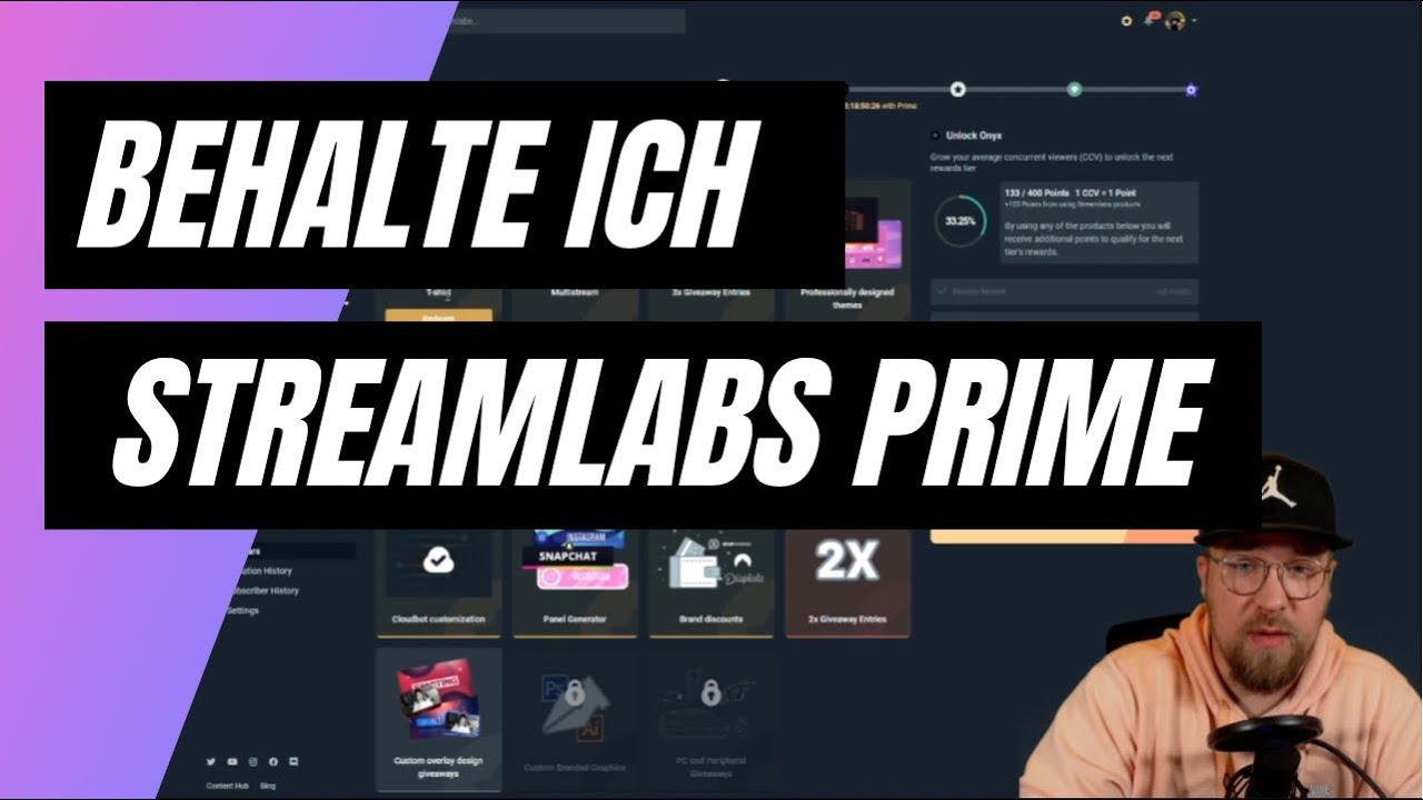 Behalte ich Streamlabs Prime? - YouTube