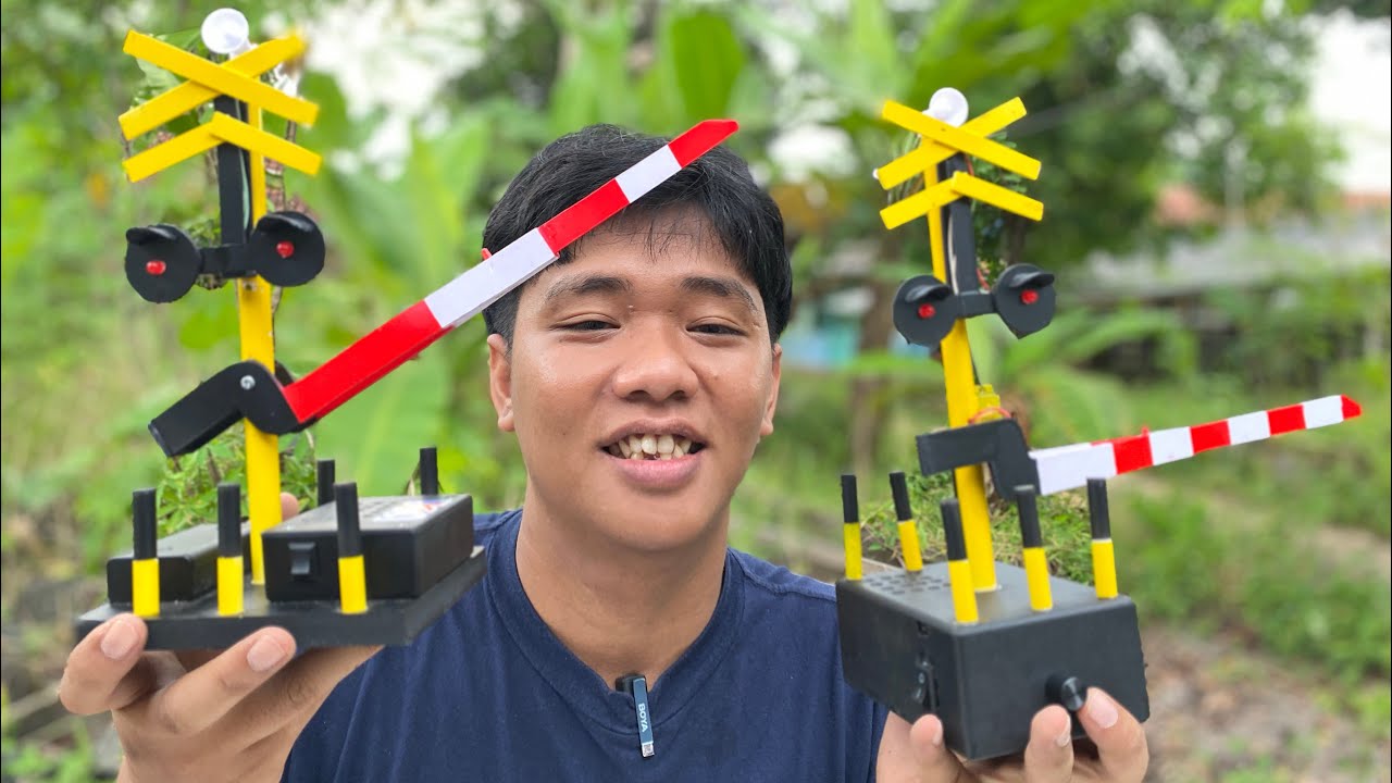 Unboxing Palang Pintu Otomatis Kereta Api Yang Dikirim DELOCO - YouTube