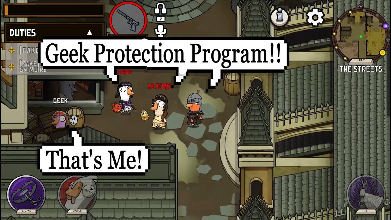 The Geek Protection Program, Goose Goose Duck with Friends!! - YouTube