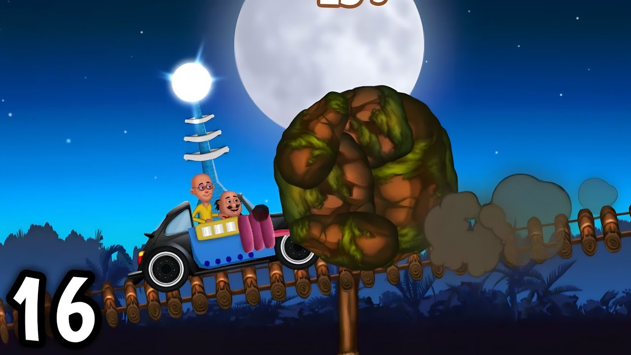 motu patlu speed racing gameplay level 2 map jungle part - 16 - YouTube