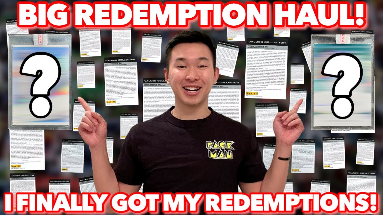 HOW I FINALLY GOT MY REDEMPTIONS FROM PANINI! BIG REDEMPTION HAUL! 🔥🔥🔥 ...