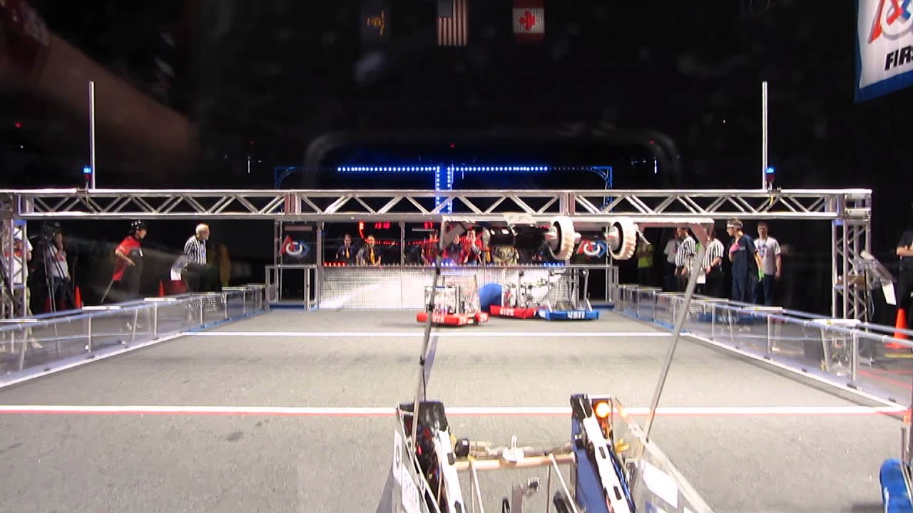 Driver's Station View - FRC PNW Regional Portland Match 121 - YouTube