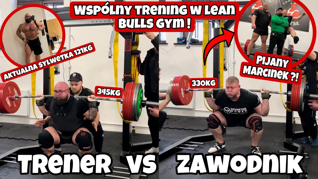 DROGA DO BYCIA PRO EP.9-WYJAZD DO GDYNI NA LEAN BULLS GYM!TRENING SBD ...