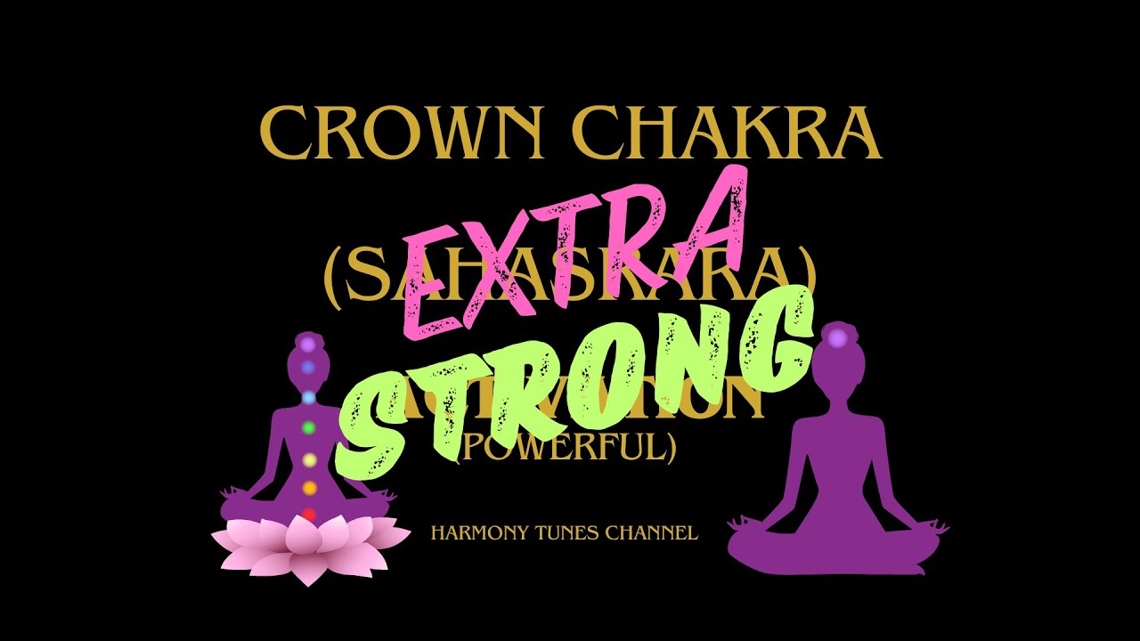EXTRA STRONG!⎜Crown Chakra Activation⎜Guided⎜963Hz⎜Clarity, inspiration ...