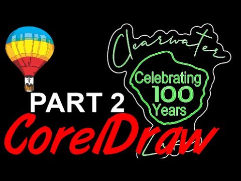 Corel Draw Tips & Tricks Contour a cut line more info PART 2 - YouTube