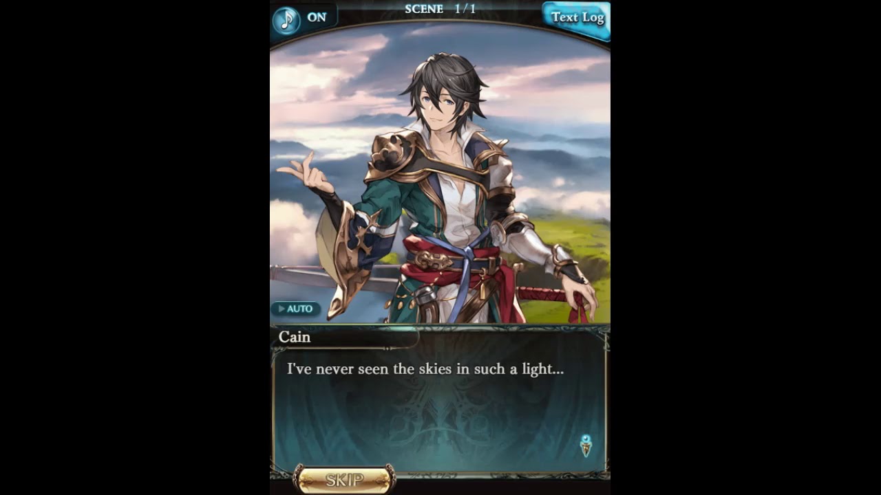 Granblue Fantasy - Cain (Grand) - Intro Fate Episode - YouTube