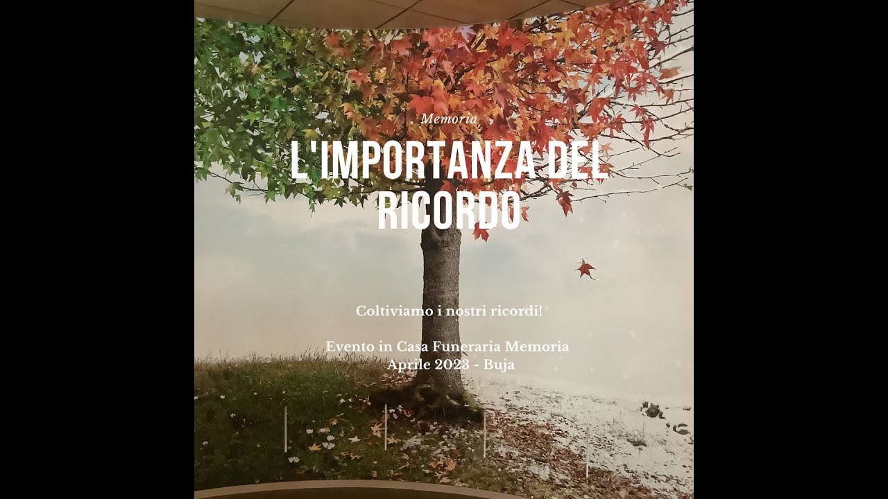 Memoria: l'importanza del ricordo. Coltiviamo i nostri ricordi. - YouTube