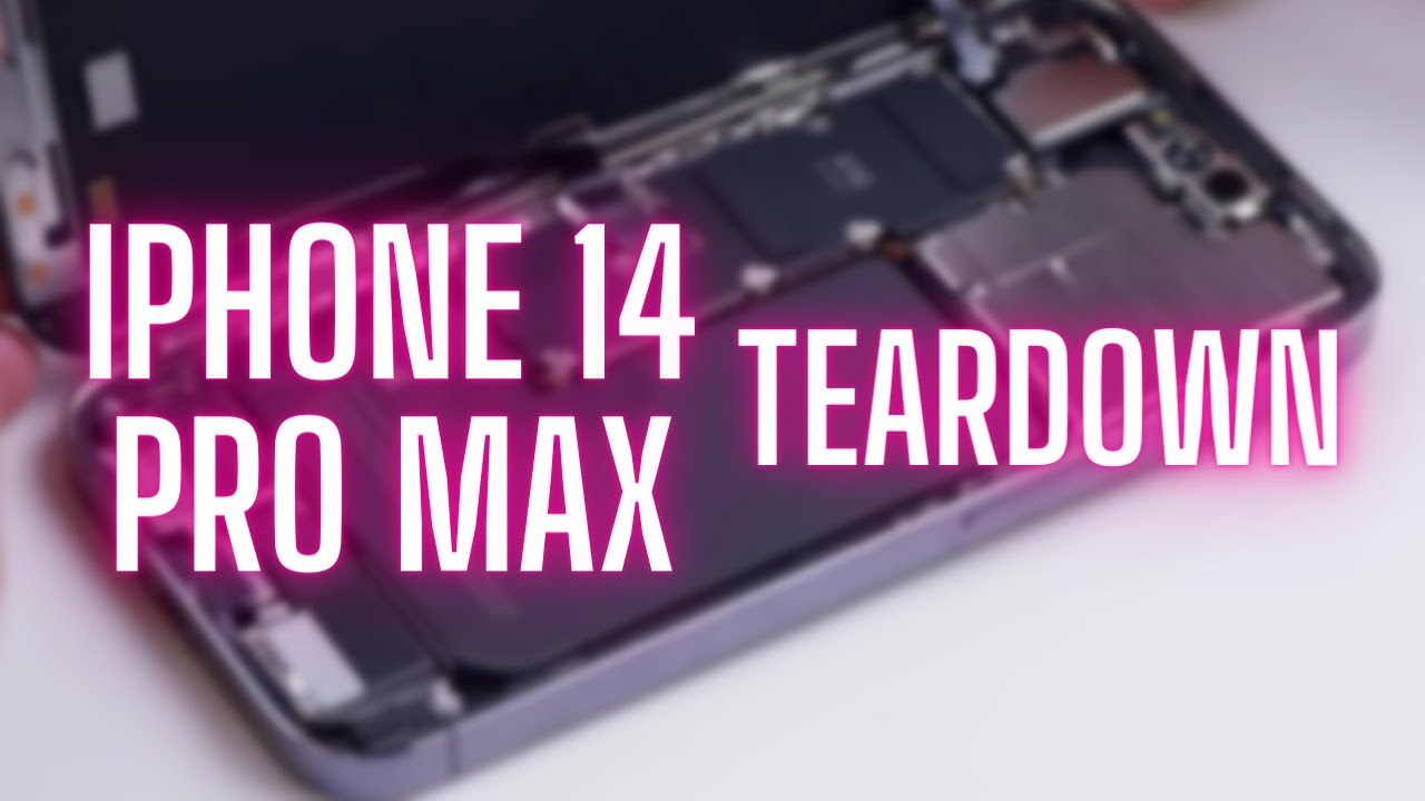 iPhone 14 Pro Max - Guida allo smontaggio completo - Teardown ...