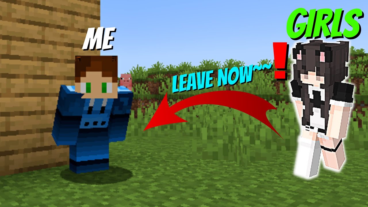 I Raid into GIRLS ONLY!!! server in Minecraft... - YouTube