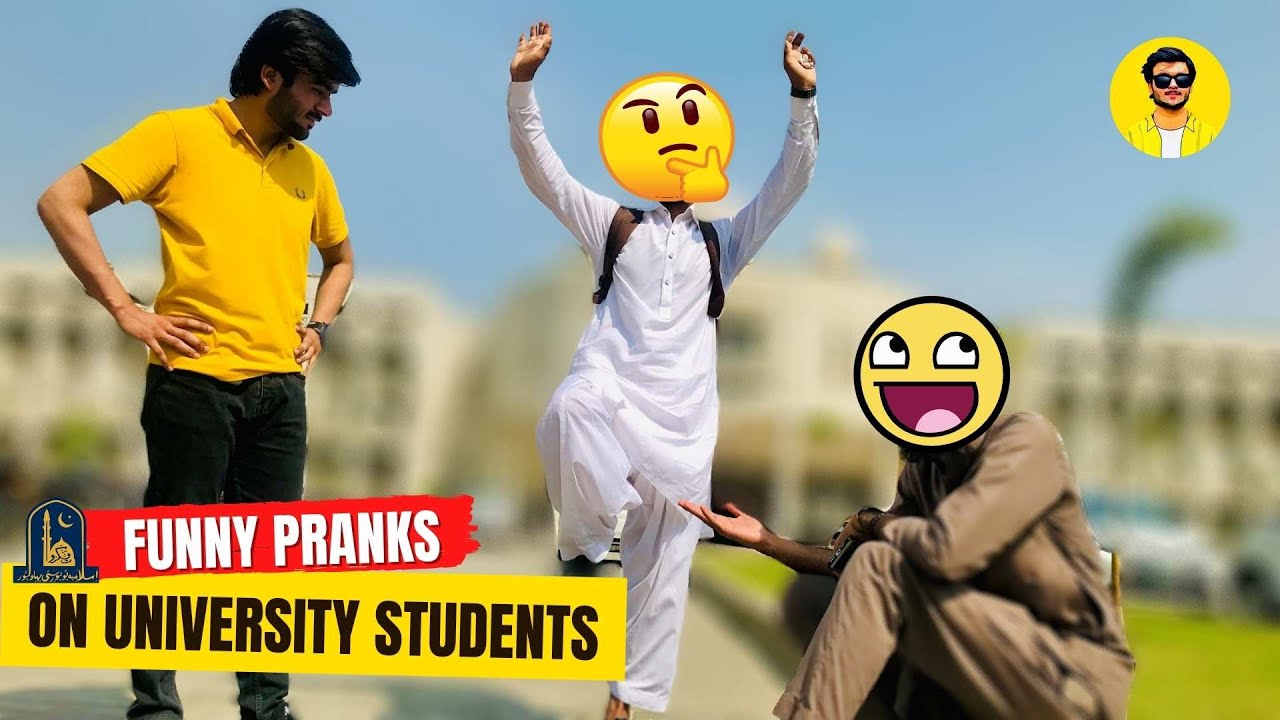 Funny Pranks in University | IUB - YouTube
