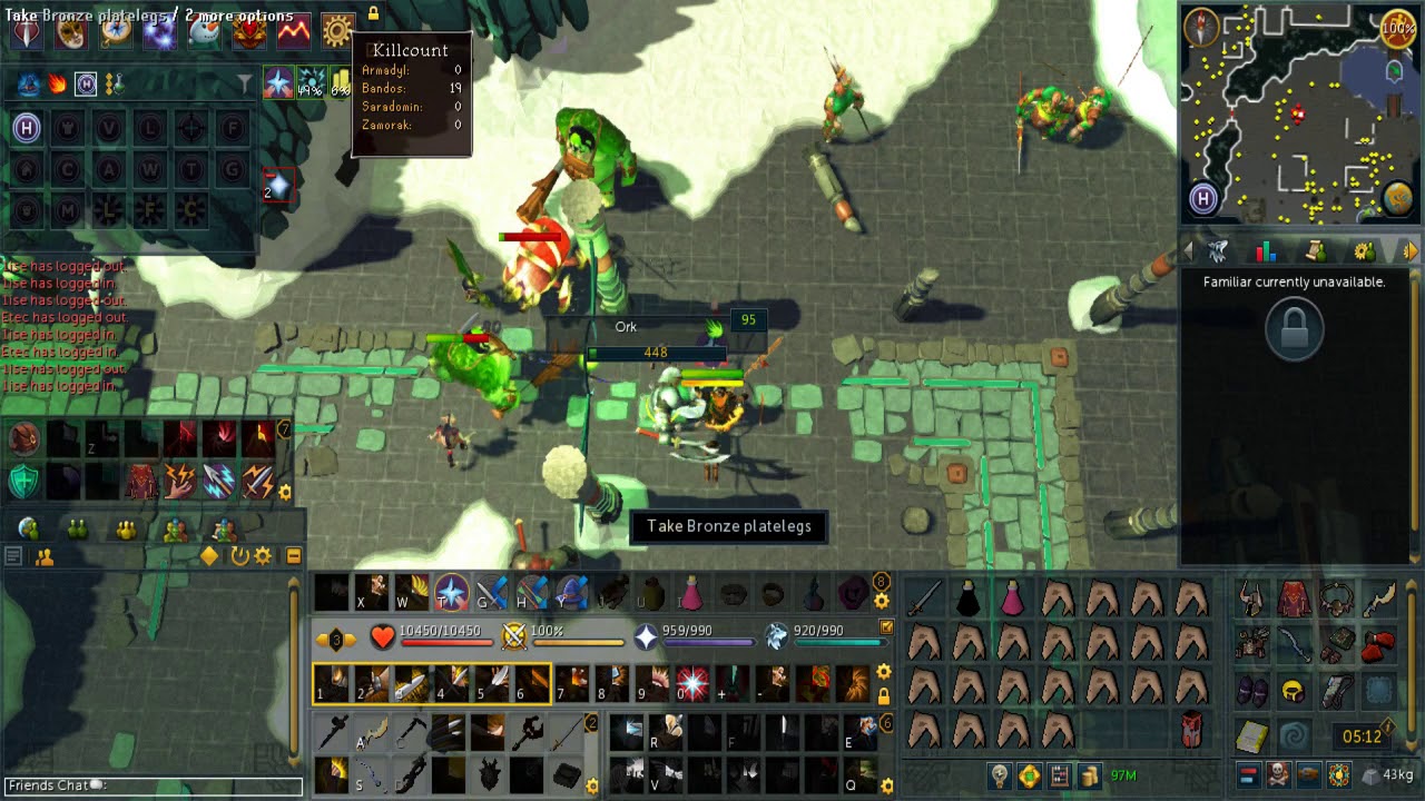 Runescape 3 Complete Guide for Bandos + Killcount - YouTube