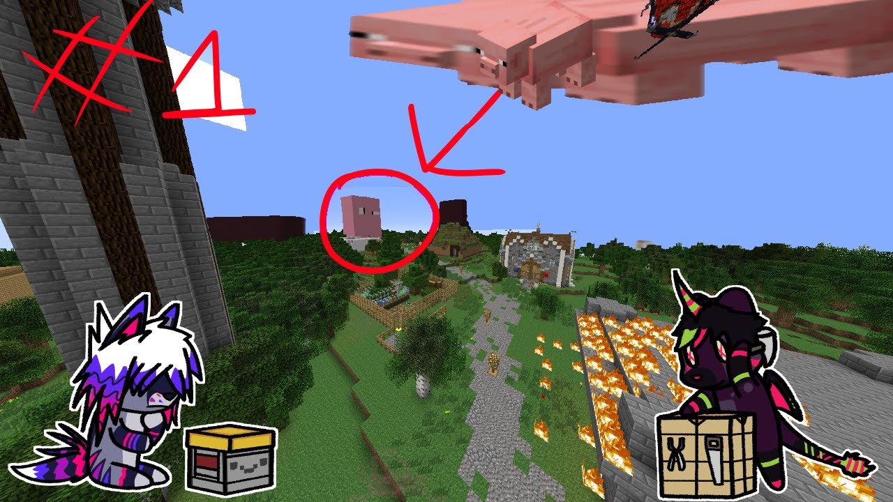 Two gremlins play classic minecraft maps: (Adventure multiplex 2 (1 ...