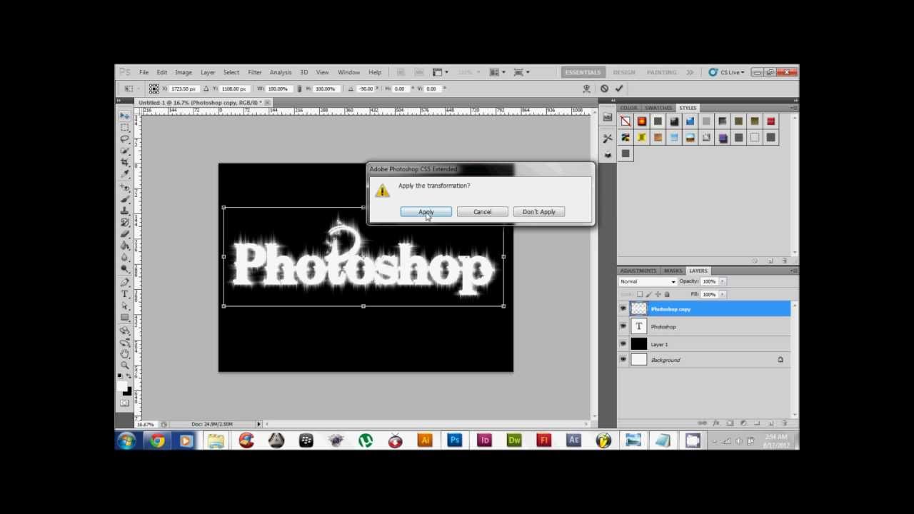 Photoshop Tutorial - Wind Effect - YouTube