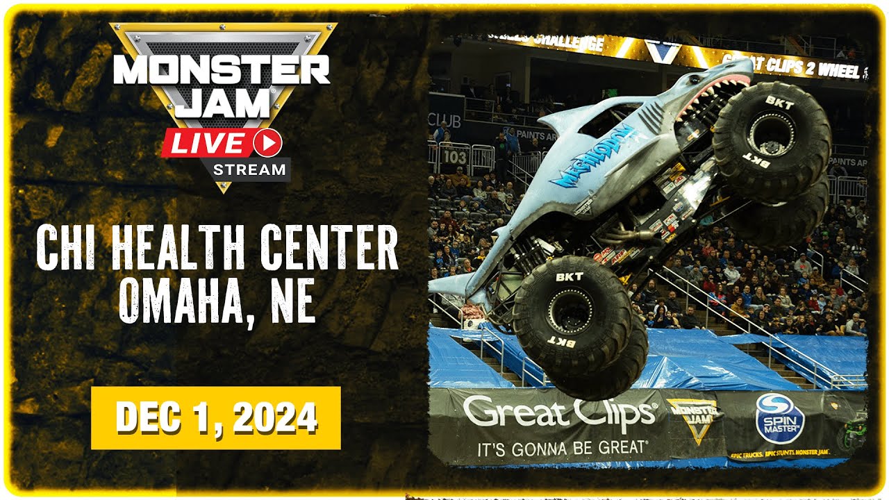 Monster Jam: Omaha, NE 2 (Full Event) | Dec 1, 2024 | Monster Jam Arena ...