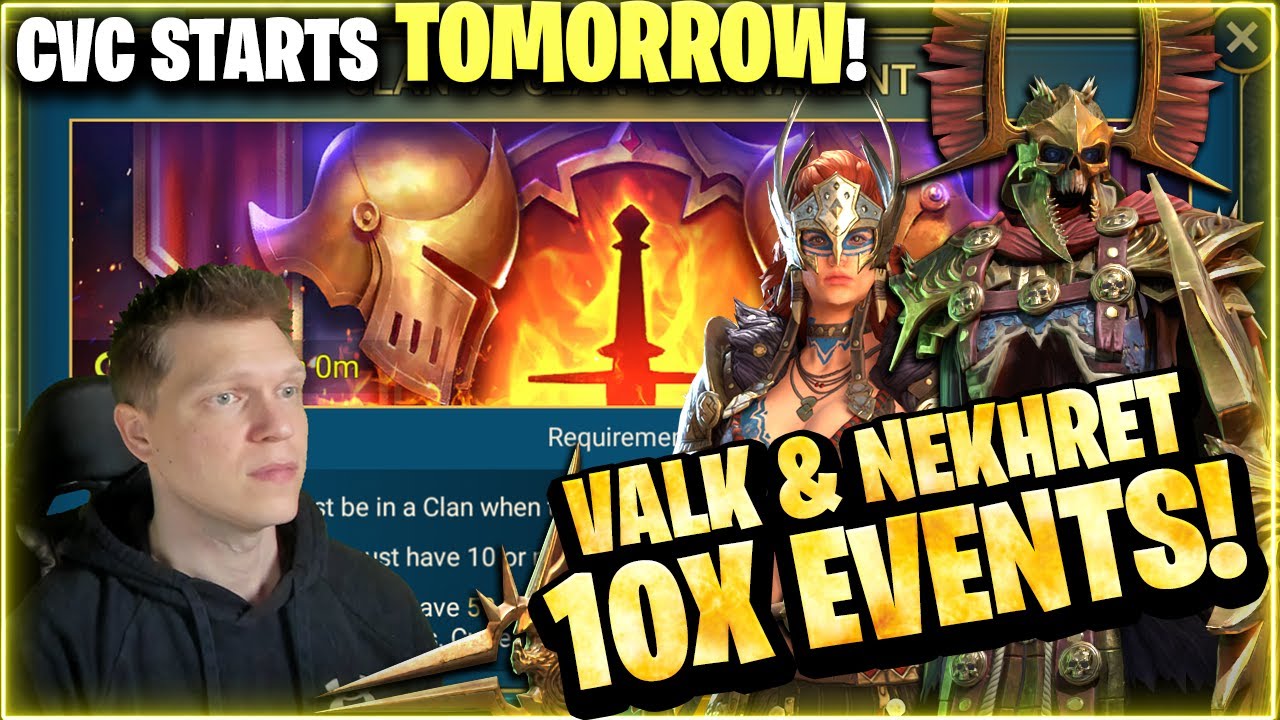 WEEKLY KICKOFF! CvC & Efficient Planning! | RAID Shadow Legends - YouTube