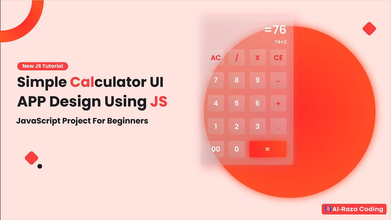 Calculator Ui Design Using Javascript Javascript Projects For 5924